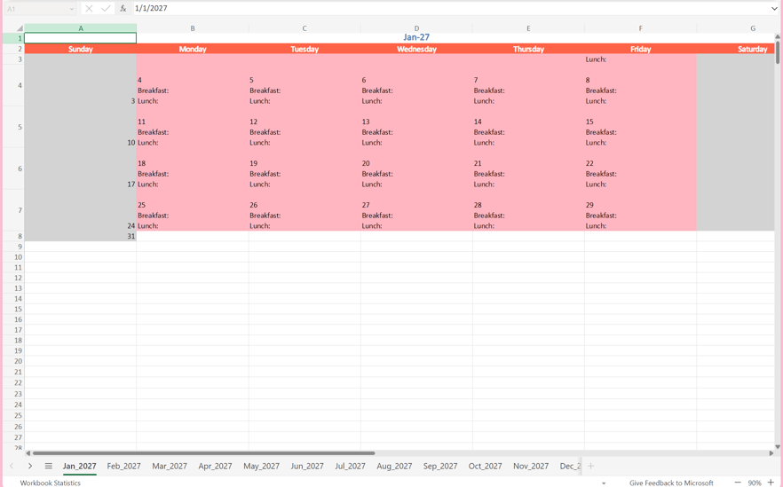 17 Free School Lunch Menu Templates + 5 More Free Tools