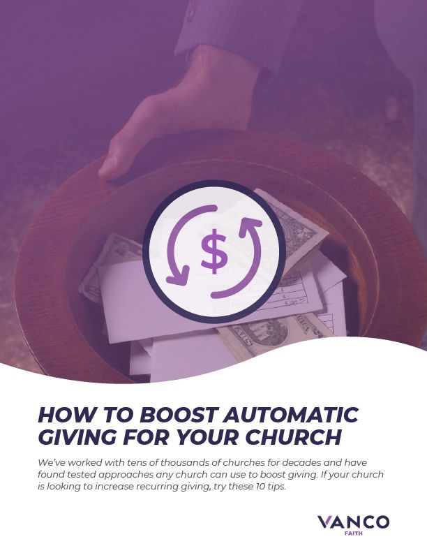 Automatic Giving for Churches | Vanco