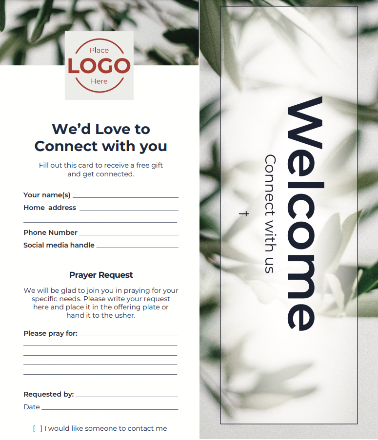 Church Connection Cards Guide: Free Templates & How-Tos | Vanco