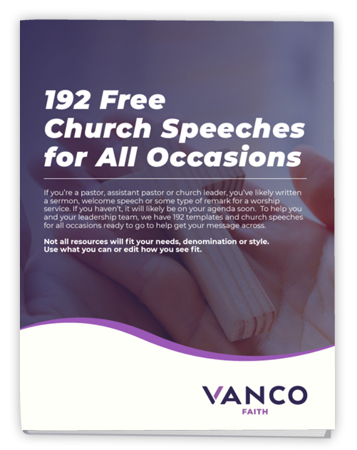 39 Downloadable Church Greeting Examples that Inspire and Excite