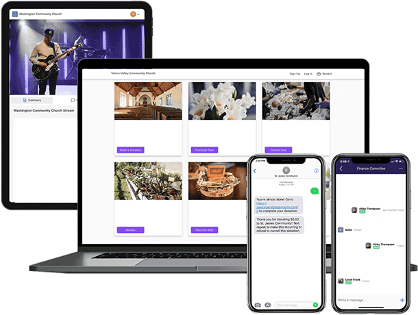 Online Giving for Churches | Donation Software & App | Vanco