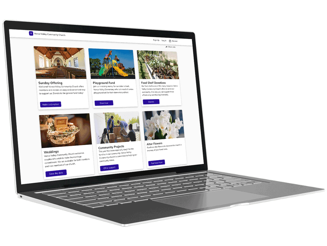 Online Giving & Donations for Churches | Vanco