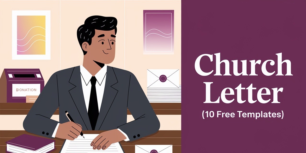 Church Letters Asking for Financial Support [10 Free Templates]