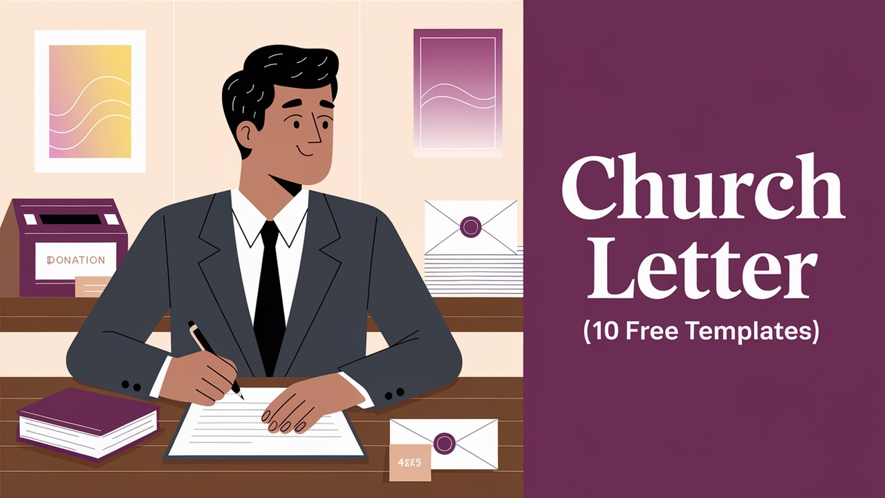 Church Letters Asking for Financial Support [10 Free Templates]