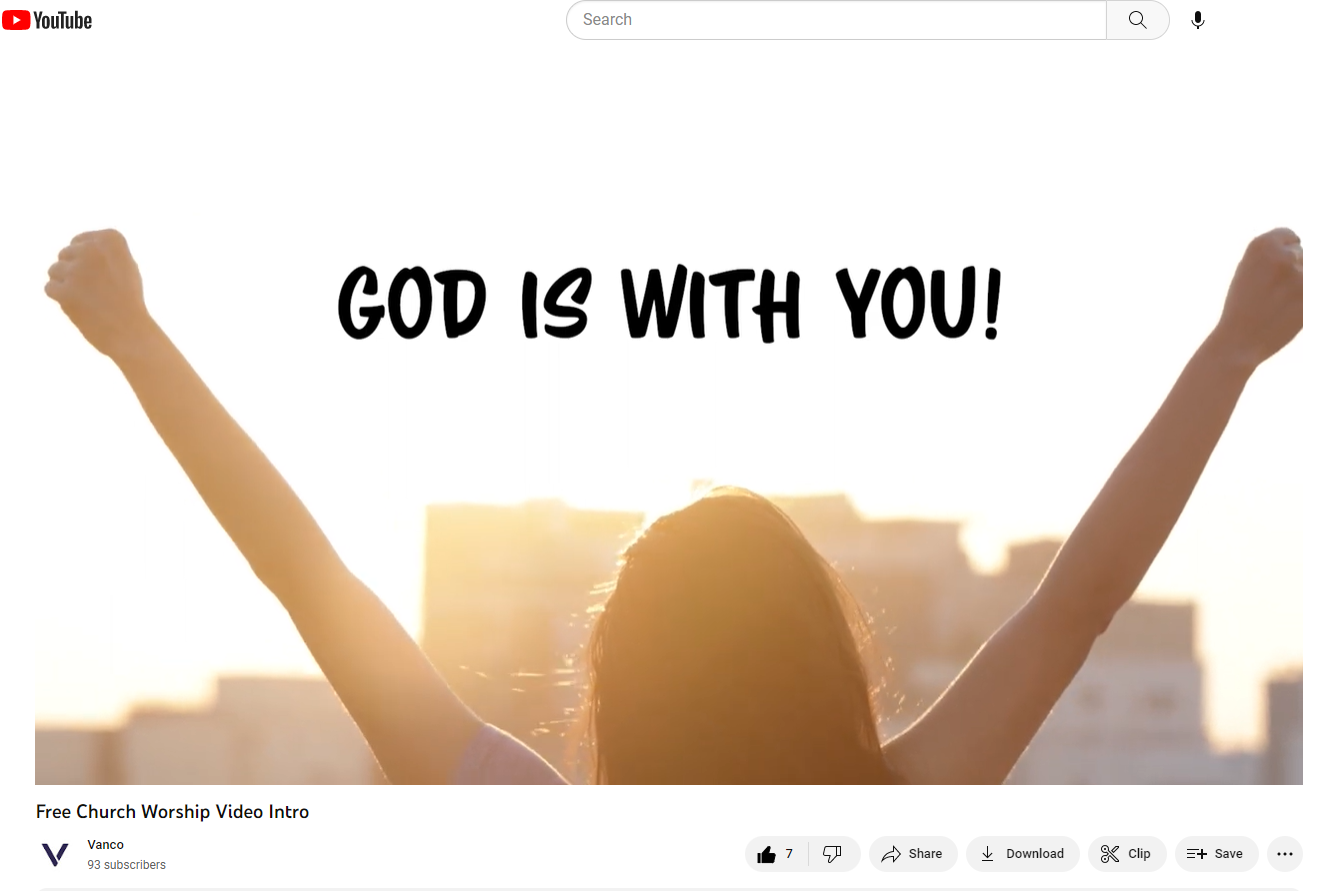 Free Church Countdown Videos + How to Make Your Own