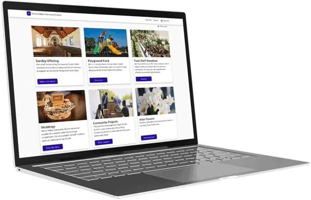 Our Church Partner Integration | Vanco