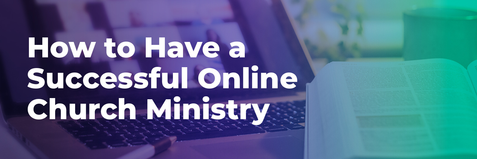 How to Start an Online Church Ministry - EBook | Vanco